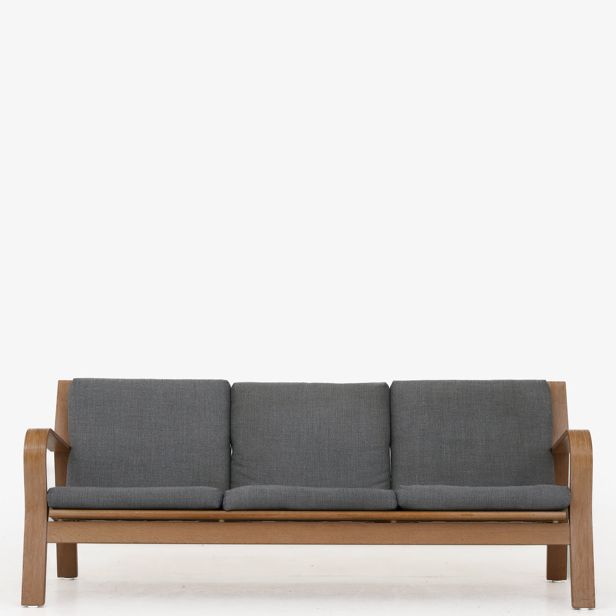 Hans J. Wegner - GE 671/3 - 3-seater sofa in oak | CN.KLASSIK.DK - EST. 1991